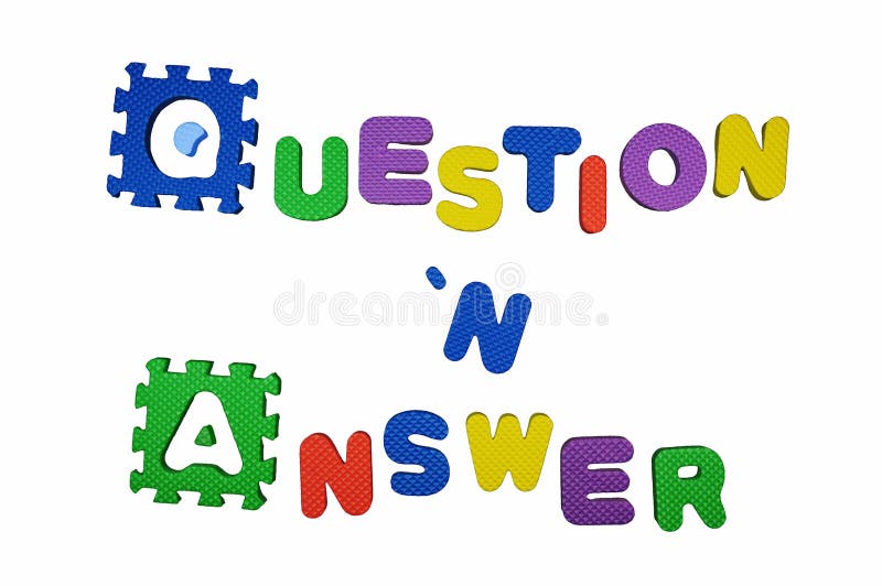 Question and answer stock image. Image of piece, crossword - 15452905