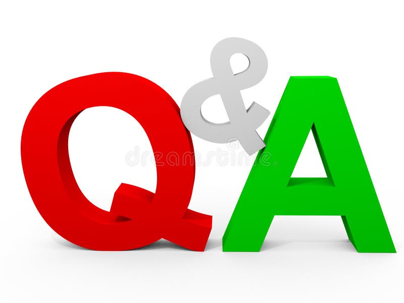 Question and Answer stock illustration. Illustration of answer - 20140894