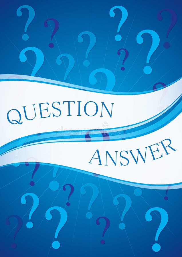 Question and Answer stock illustration. Illustration of riddle - 29597341