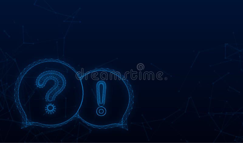 Question and Answer Banner. Megaphone Banner. Web Design. Vector Stock ...