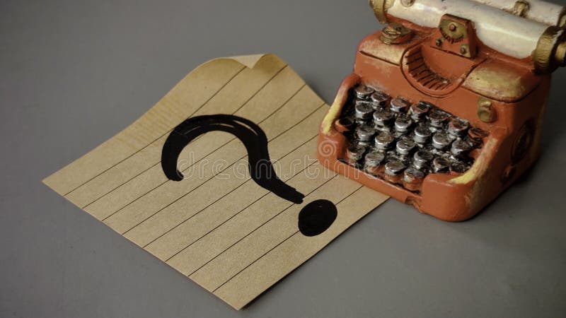 Question and Answer Concept. Question Mark Symbol on a Note Stock Photo ...