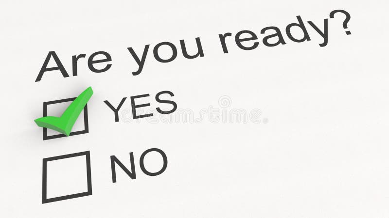 Are You Prepared Question Ready Evaluation Assessment Stock ...