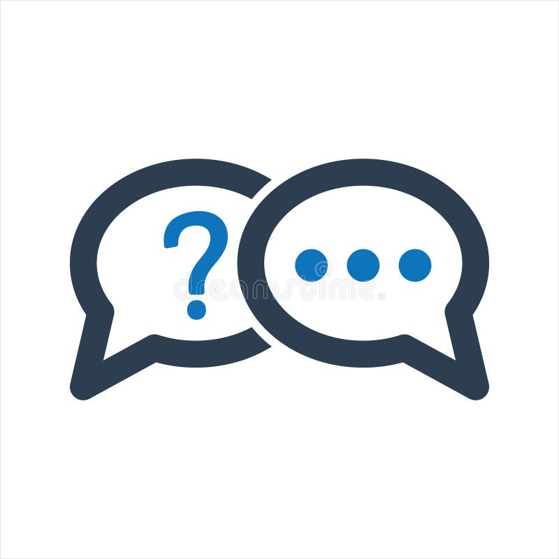 Question Answer Icon. Interview Question Icon.Question Answer Icon ...