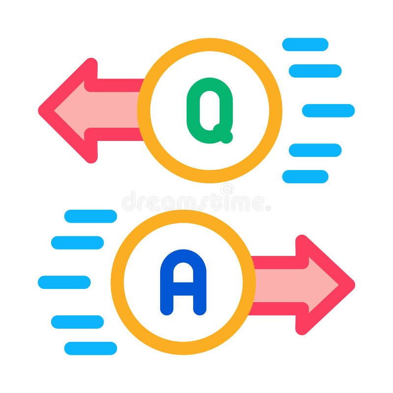 Answer Icon Vector Male Person Profile Avatar with Speech Bubble Symbol ...