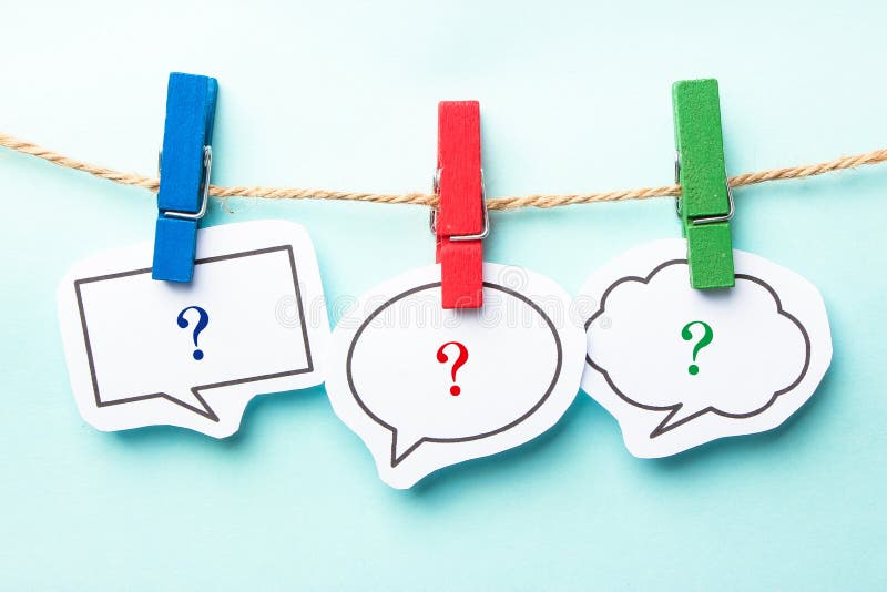 Question bubbles stock photo. Image of idea, gloss, graphic - 57245818