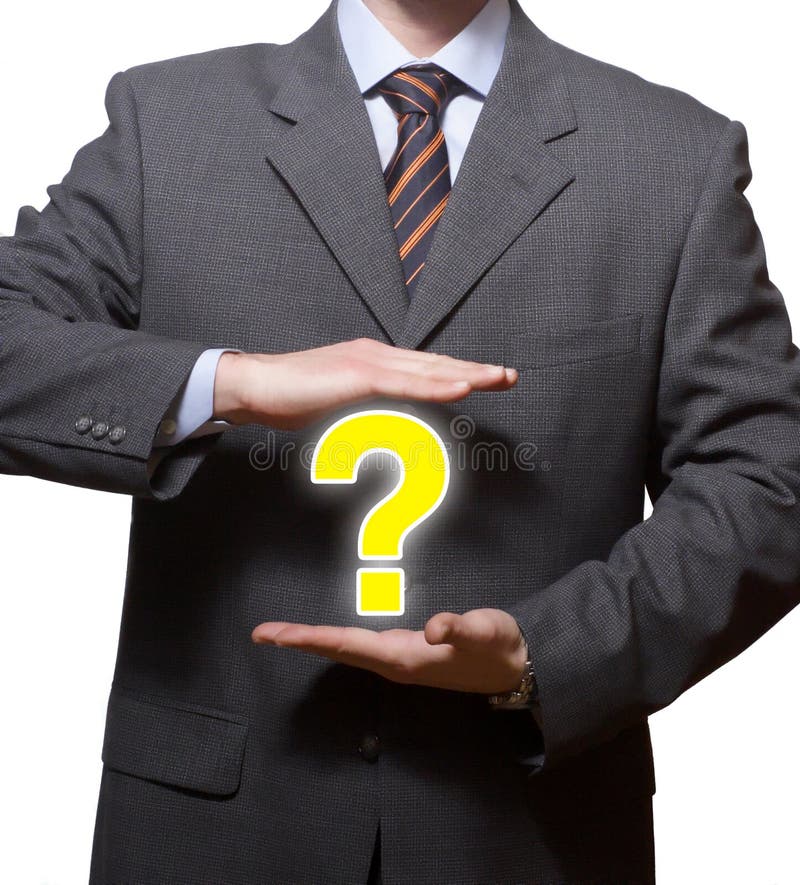 Question business stock image. Image of businessman, office - 3735917