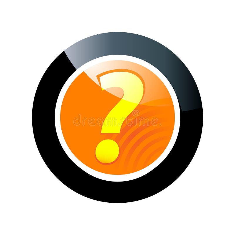 Question mark web buttons stock illustration. Illustration of symbol ...