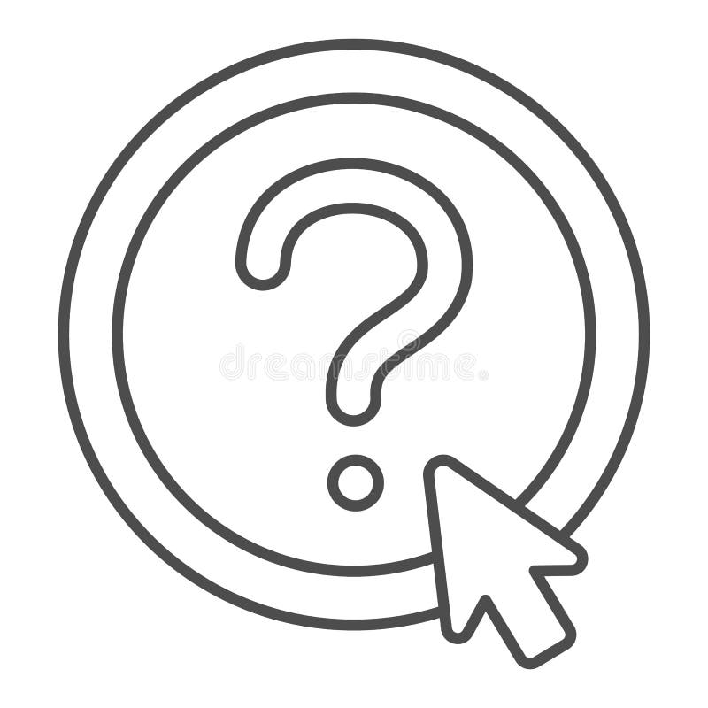 Mouse with a question mark stock photo. Image of mouse - 42645992