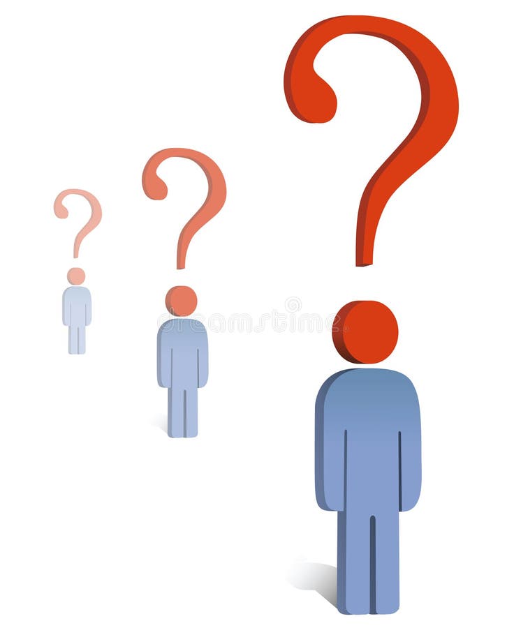 Question concept stock vector. Illustration of problems - 11654974