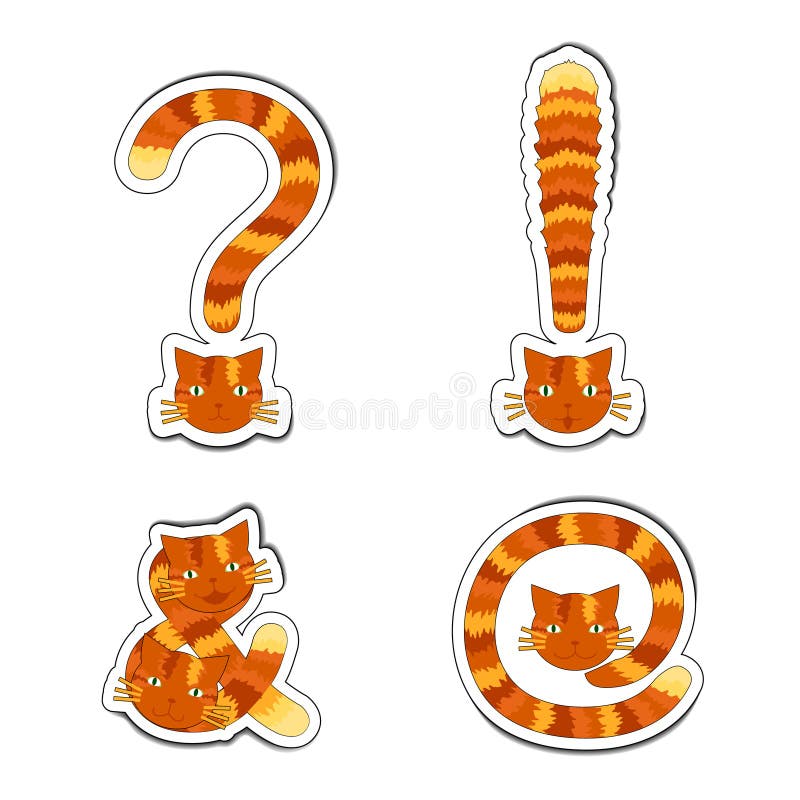Question, Exclamation, Ampersand, at Stock Vector - Illustration of ...