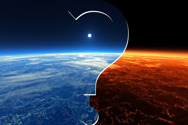 Question about Global Warming Stock Illustration - Illustration of ...