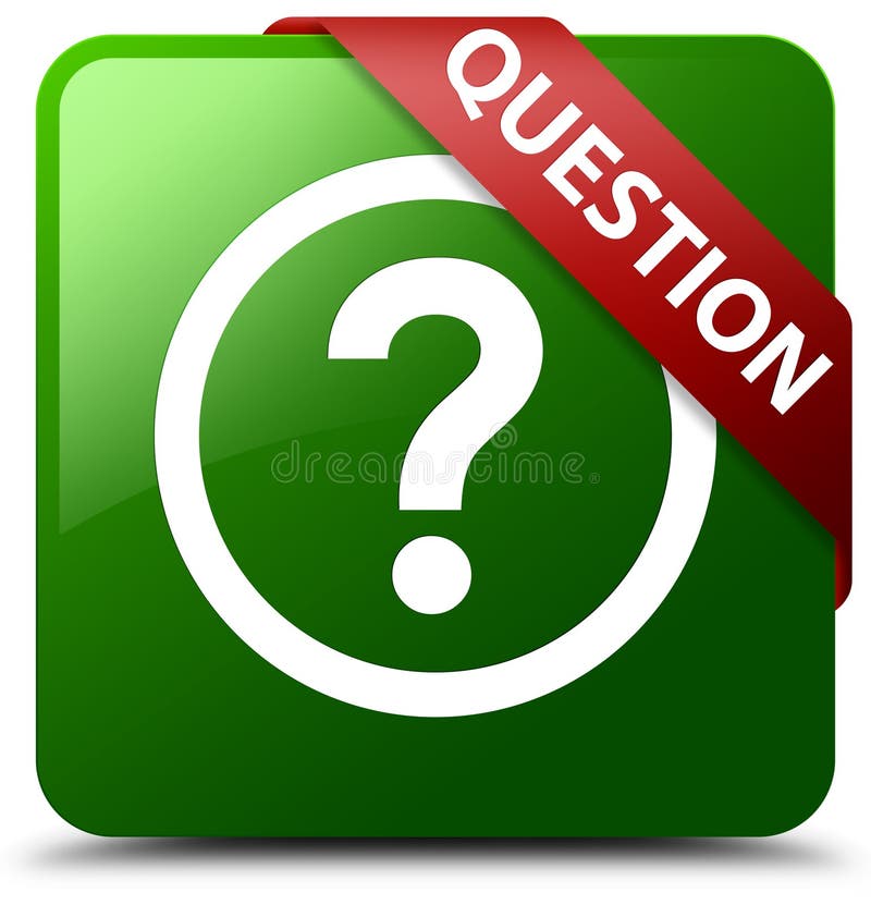 Question, Red X and Green Tick Check Marks, Approval Signs Design. Red ...