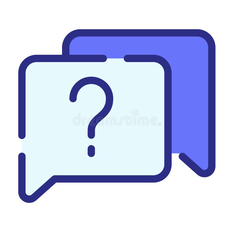 Dashed Line Question Mark Stock Illustrations – 34 Dashed Line Question ...