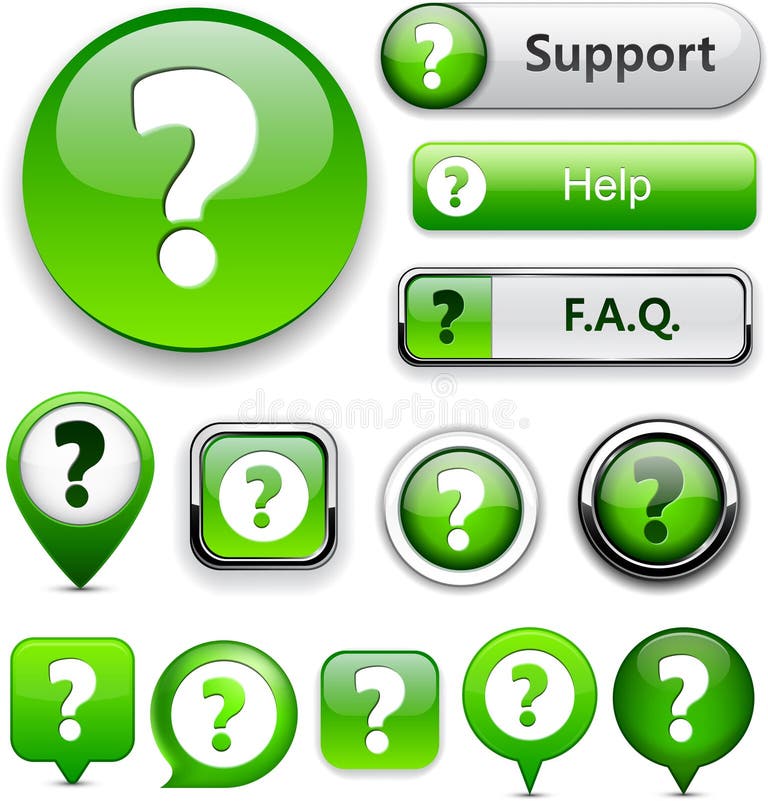 Buttons Question Sign Stock Illustrations – 4,619 Buttons Question Sign ...