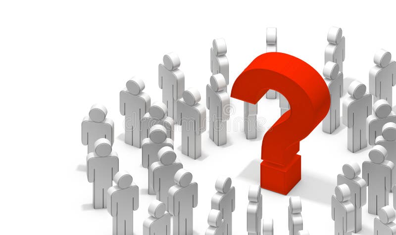 Question Mark and Concept of Science and Technology. Questions and ...