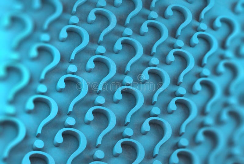 Question Mark and Concept of Science and Technology. Questions and ...