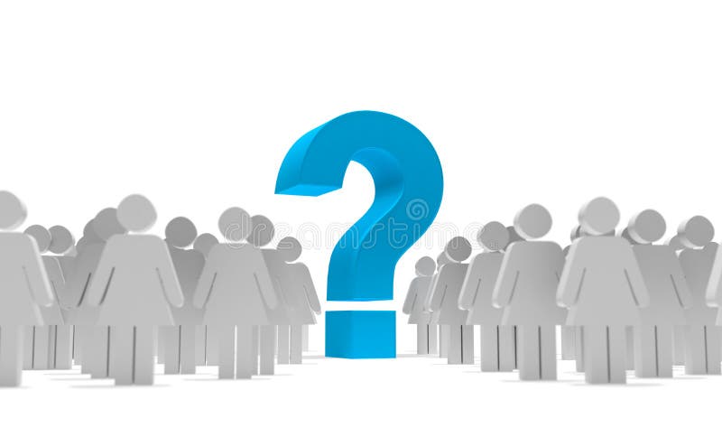 Question Mark and Concept of Science and Technology. Questions and ...