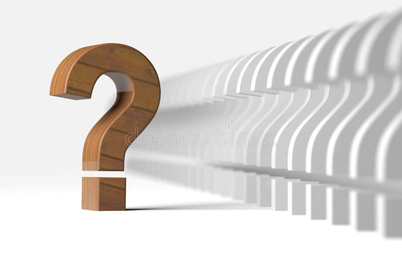 Question Mark and Concept of Science and Technology. Questions and ...