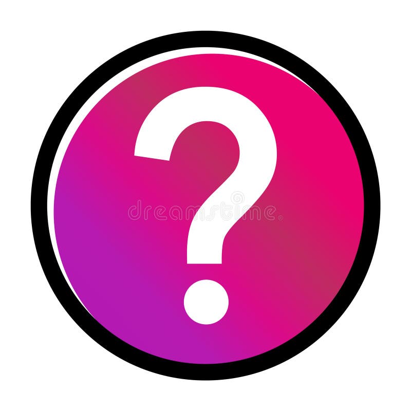 Question Icon Mark, Help or Ask Bubble Graphic Symbol, Web Faq Vector ...