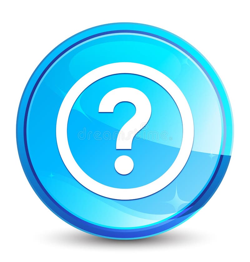 Question Icon Splash Natural Blue Round Button Stock Vector ... Question Icon Splash Natural Blue Round Button Stock Vector ...