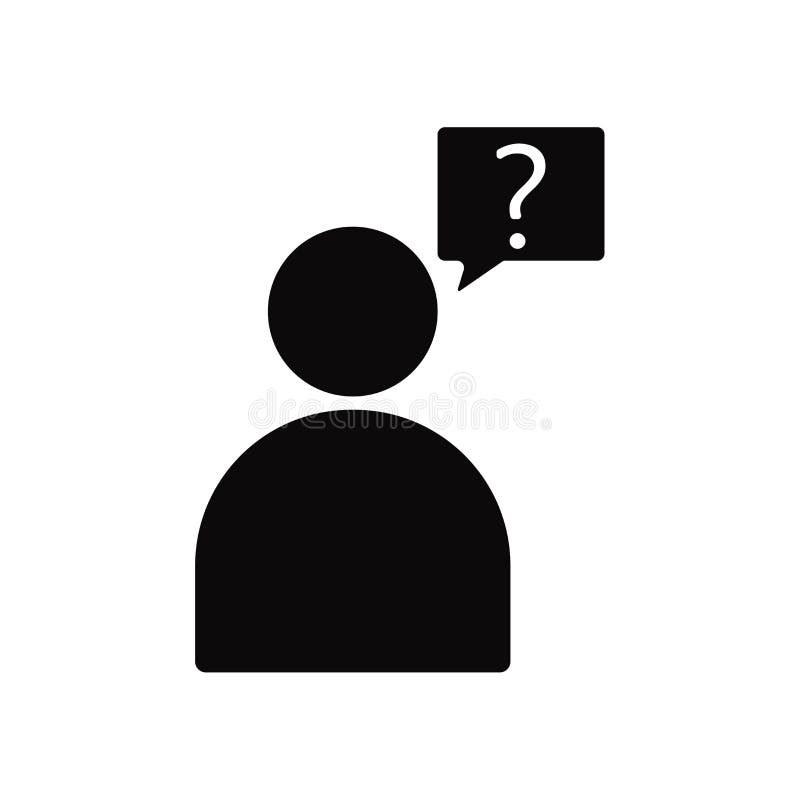 Question Icon Vector Isolated on White Background, Question Sign ...