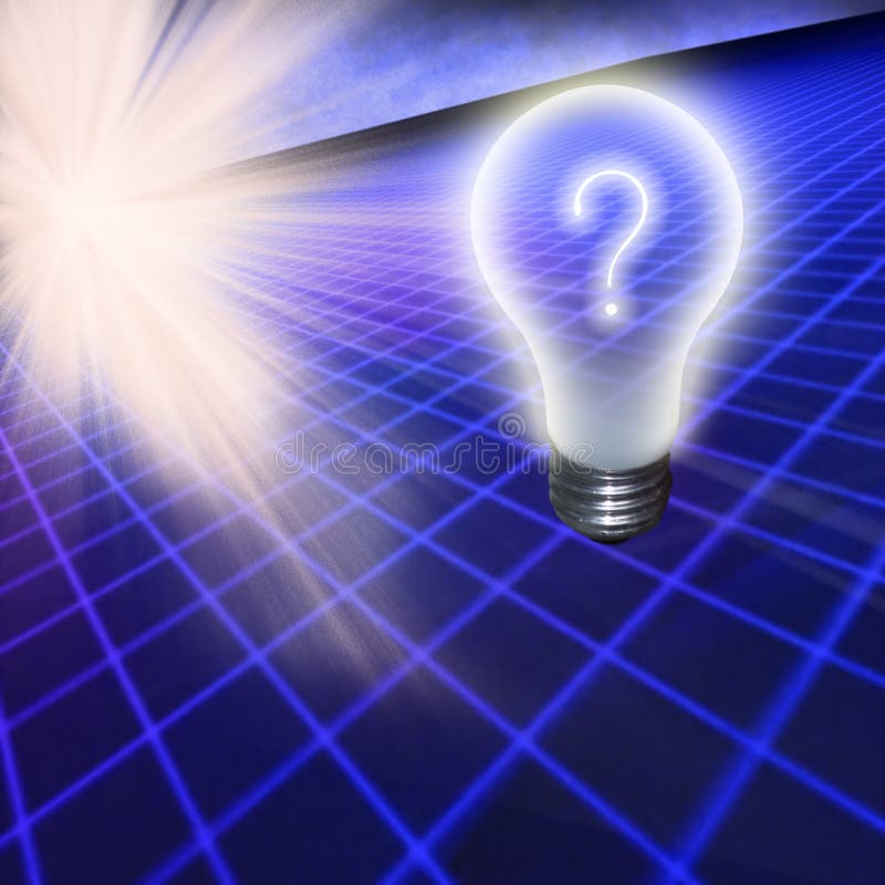 Question Idea stock illustration. Illustration of symbol - 8744372