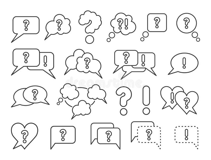 Punctuation Silhouettes Stock Illustrations – 14 Punctuation ...