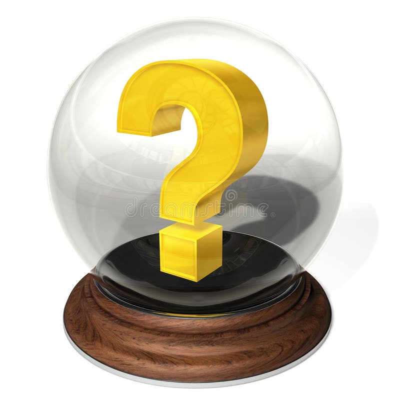 Crystal Ball Question Mark Stock Illustrations – 15 Crystal Ball ...