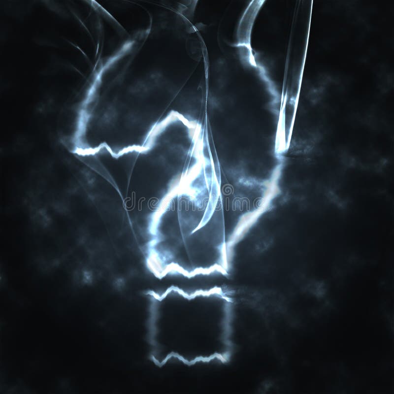 Black Mark Question Smoke Stock Illustrations – 129 Black Mark Question ...