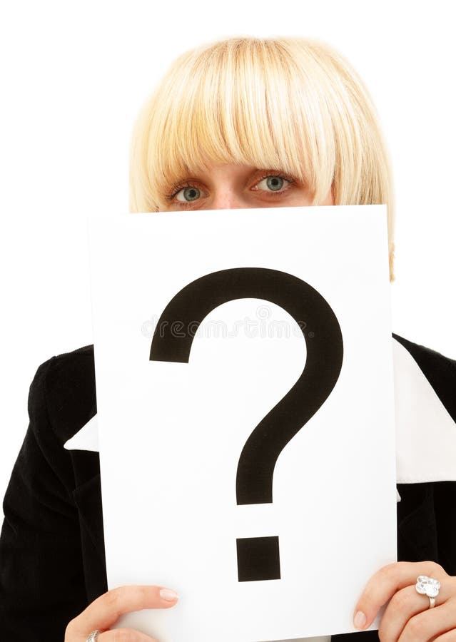Question mark stock image. Image of person, communication - 15836863