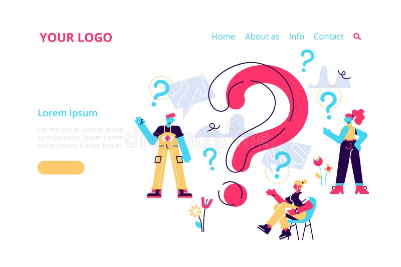 Business Asking Questions Cartoon Stock Illustrations – 388 Business ...