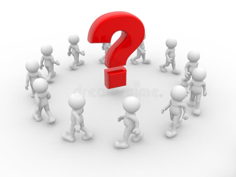 Team Leader Question Mark Stock Illustrations – 699 Team Leader ...