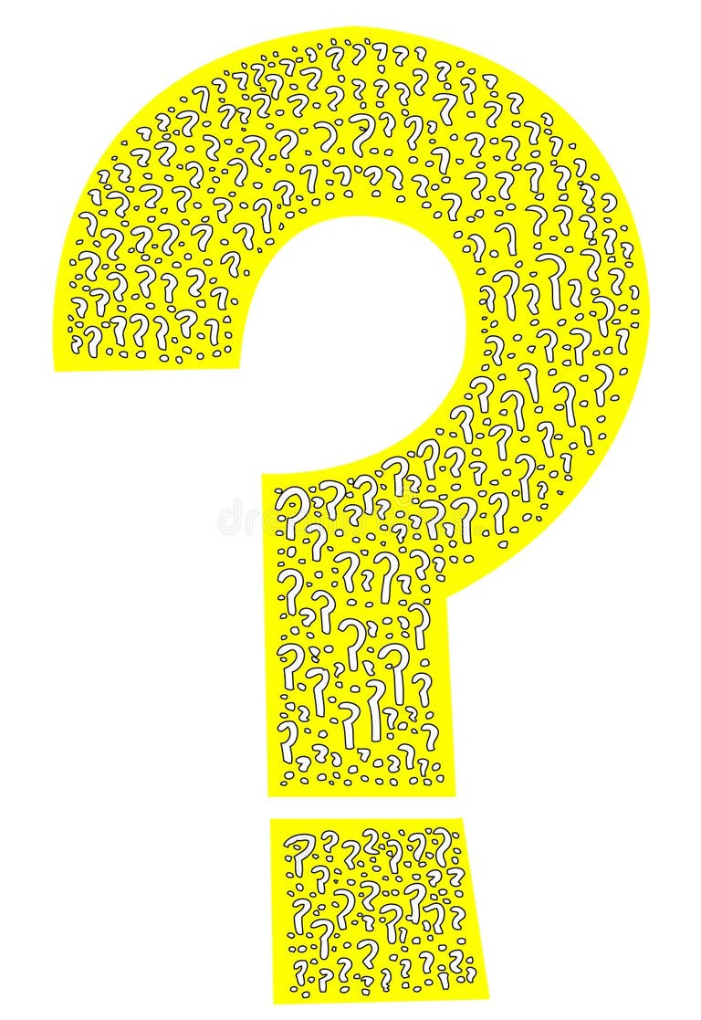Yellow Big Question Mark Stock Illustrations – 479 Yellow Big Question ...