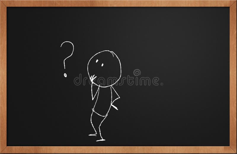 Stick Figure Question Mark Stock Illustrations – 392 Stick Figure ...