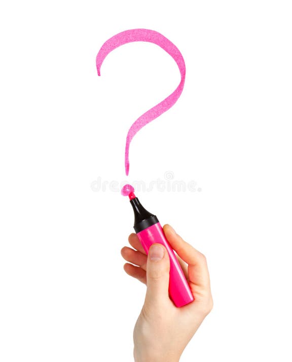 586 Pen Drawing Question Mark Stock Photos - Free & Royalty-Free Stock ...