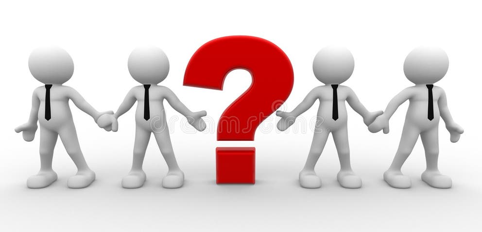 Team Leader Question Mark Stock Illustrations – 699 Team Leader ...