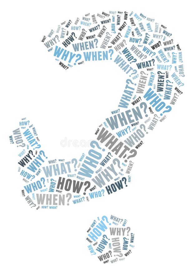 Question mark stock illustration. Illustration of abstract - 27668723