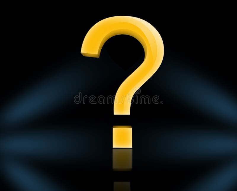 Question Mark stock illustration. Illustration of punctual - 3993548