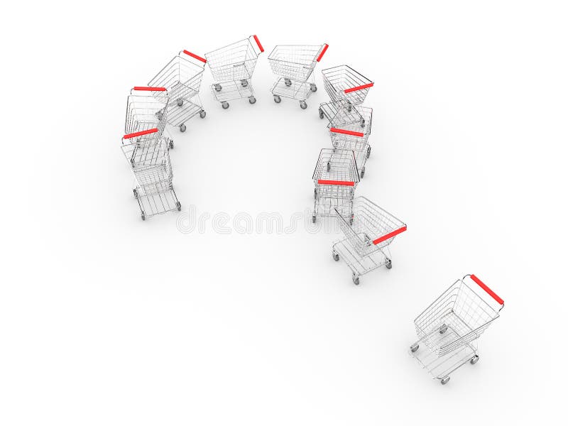 Question-mark stock illustration. Illustration of trade - 7553072