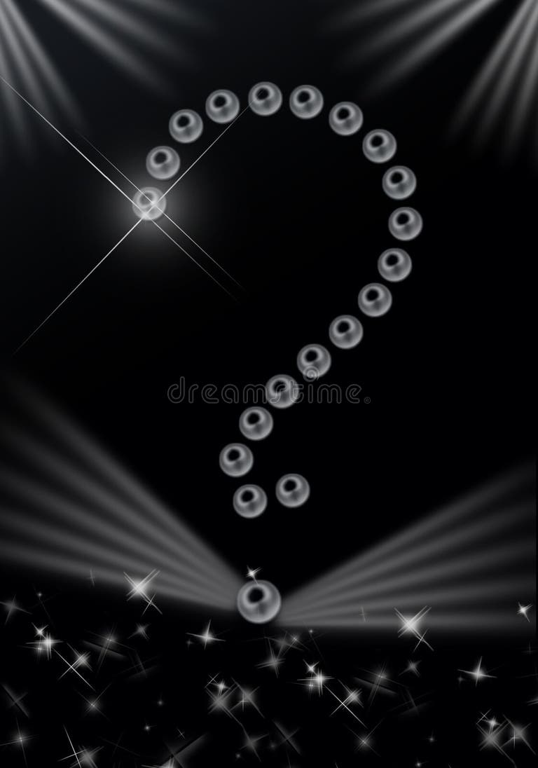 Question Mark Lights Stock Illustrations – 494 Question Mark Lights ...