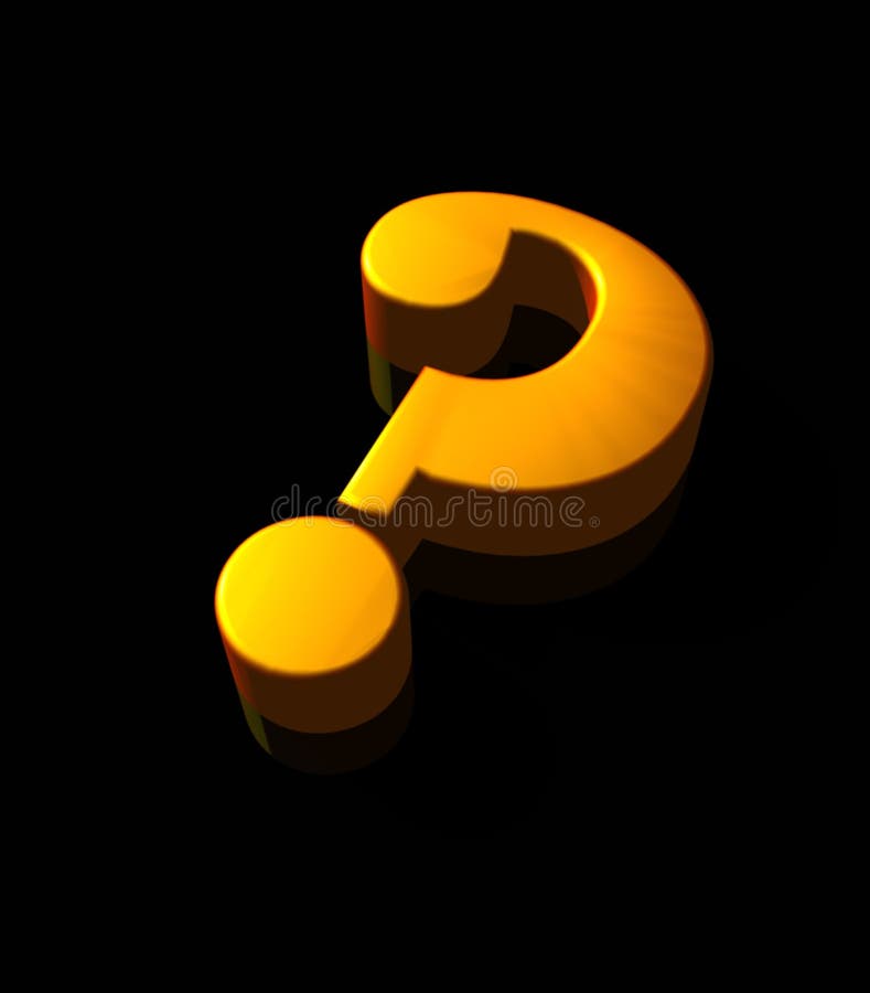 Question Mark and Rainbow Flag Stock Illustration - Illustration of ...