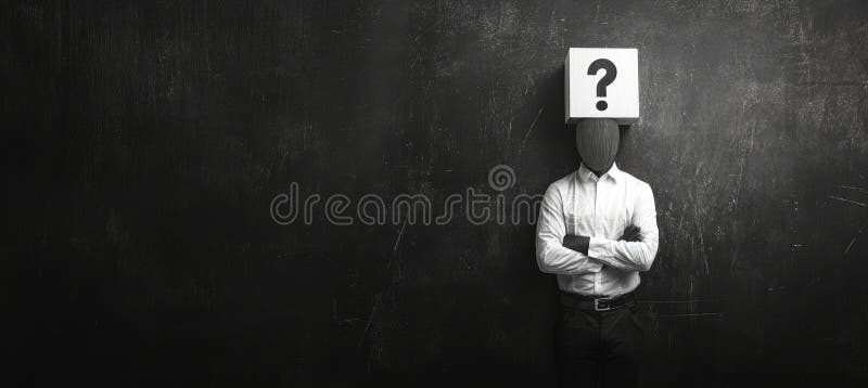 The Unanswerable Question stock illustration. Illustration of ...
