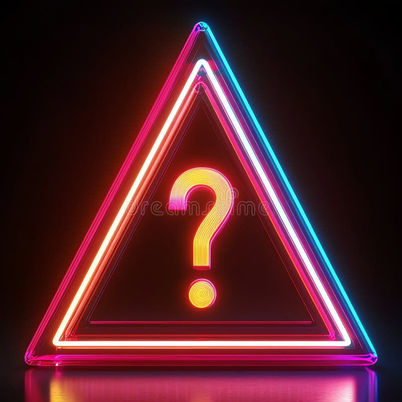 Question Mark, AI Generated Stock Illustration - Illustration of ...