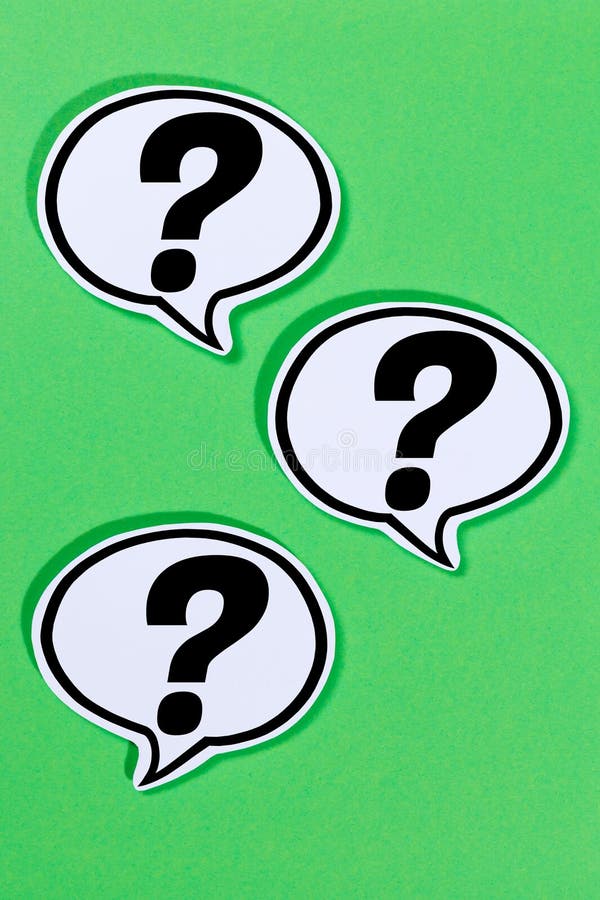 Question Mark As a Symbol for Asking Questions Ask Help Problem ...