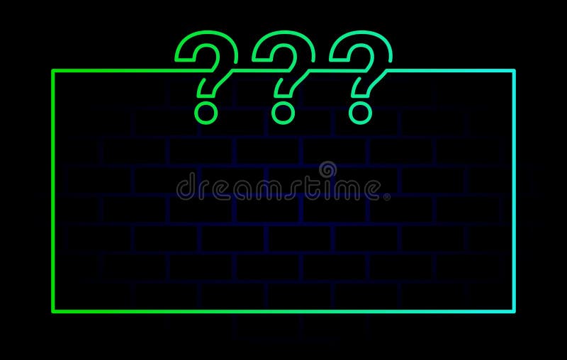 Question Mark Background Vector Template. this Background is Suitable ...