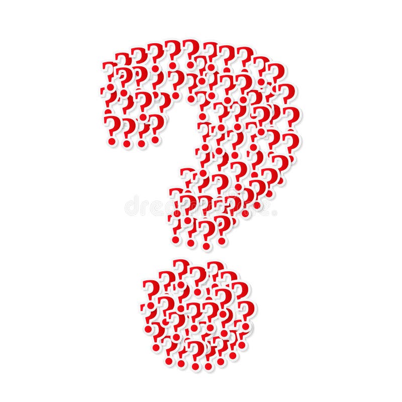 Question Mark stock vector. Illustration of solution - 39896313