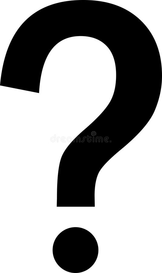 Question Mark Black Vector, Question Tag Stock Vector - Illustration of ...