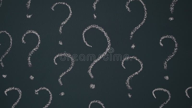 Question Mark on the Blackboard. Answer, Question, Education, Problem ...