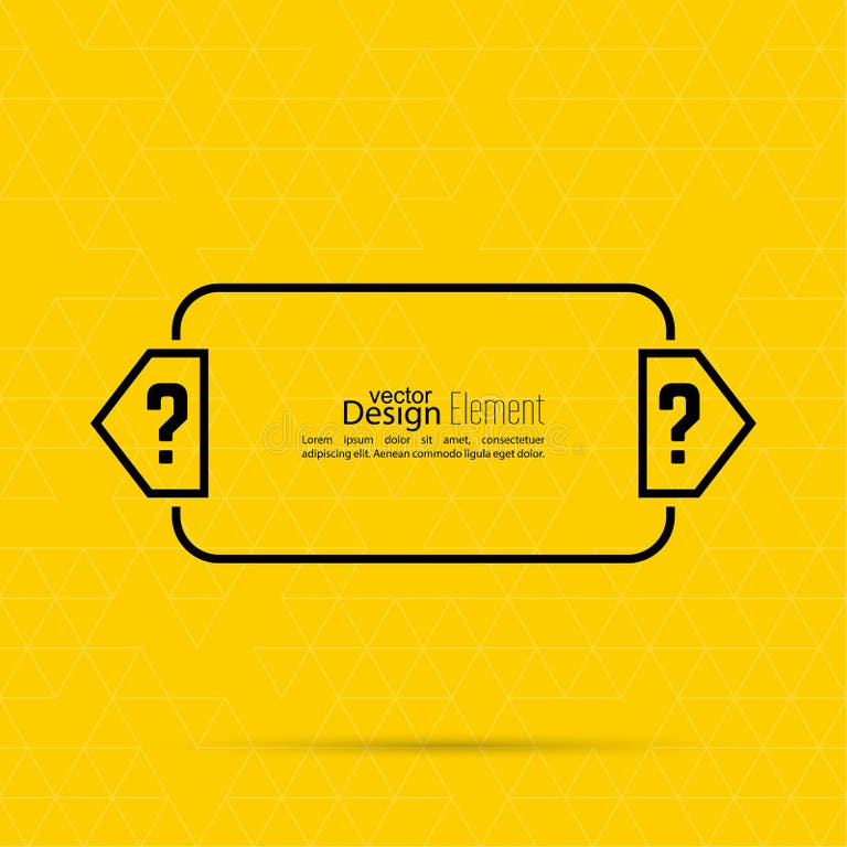 Yellow Text Box Question Mark Stock Illustrations – 157 Yellow Text Box ...