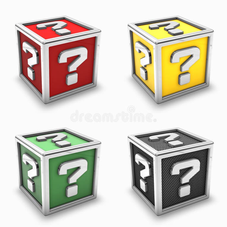 Box Questionmark Stock Illustrations – 75 Box Questionmark Stock ...